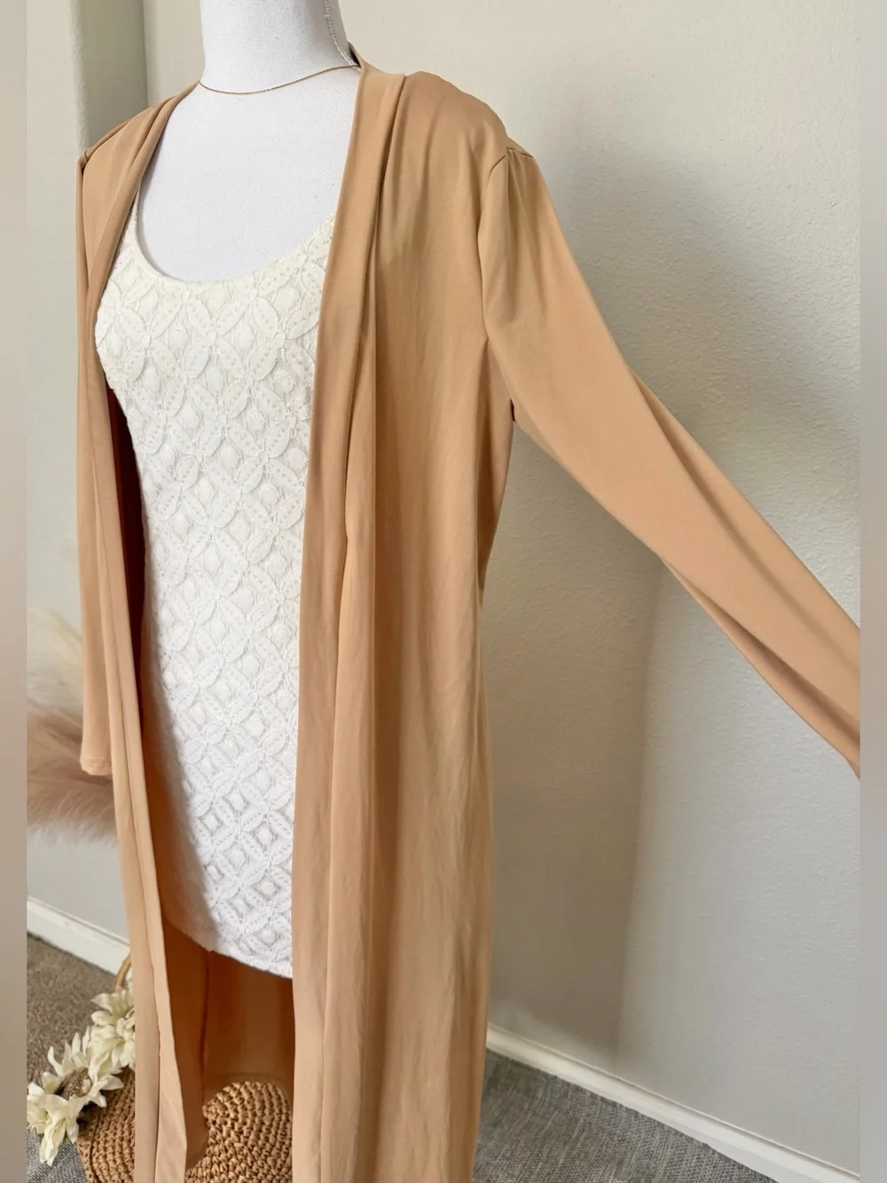 Sweaters | Camel Long Duster Cardigan | Poshmark